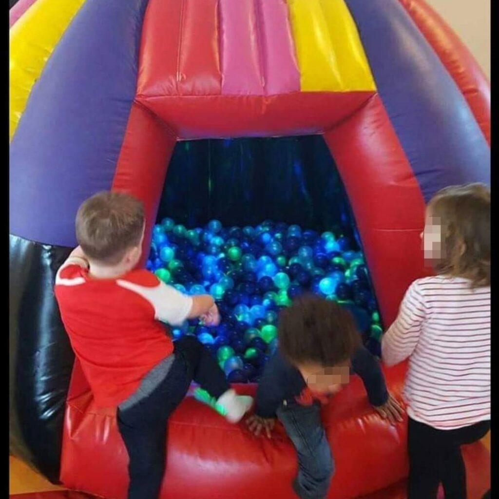Sensory Play Activity Hire | Ball Pit Dome Light & Sound 😀